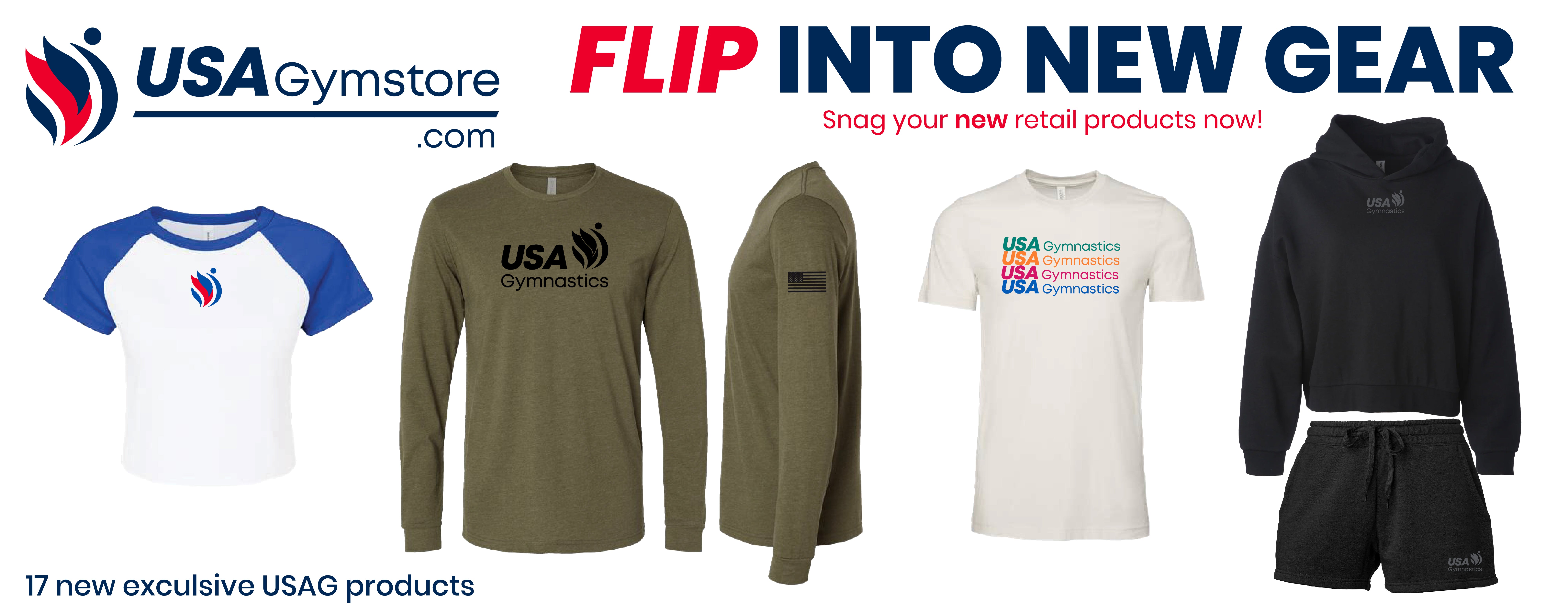 New Exclusive USAG Gear – USAGYMSTORE